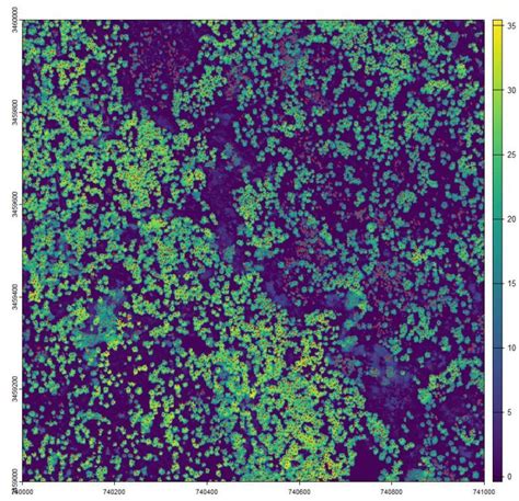 Module 3 Mapping Trees From Aerial Lidar Data The Jones Center At Ichauway Research Labs