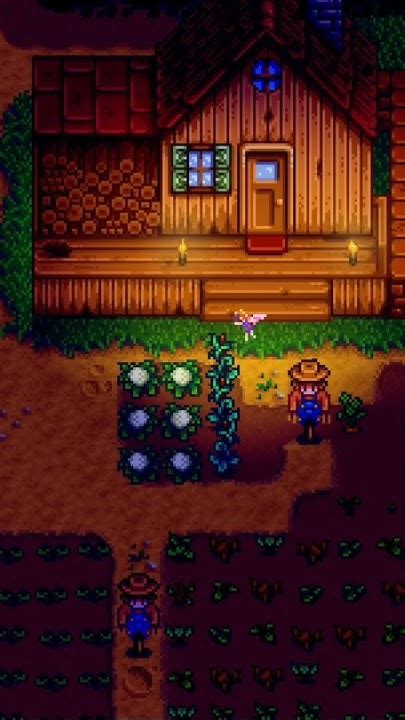 Fairy Just Visited My Farm In Stardew Valley Crops Are Thriving