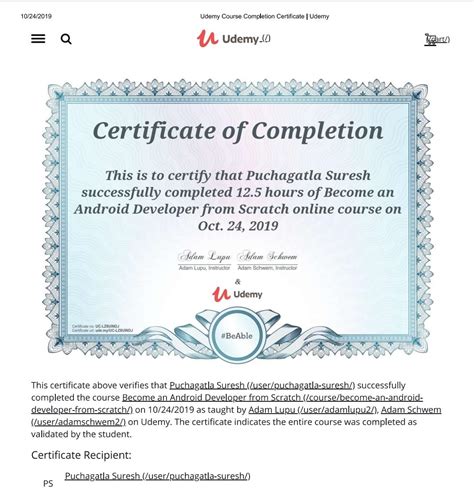 Suresh Puchagatla On Linkedin Androiddeveloper Udemy