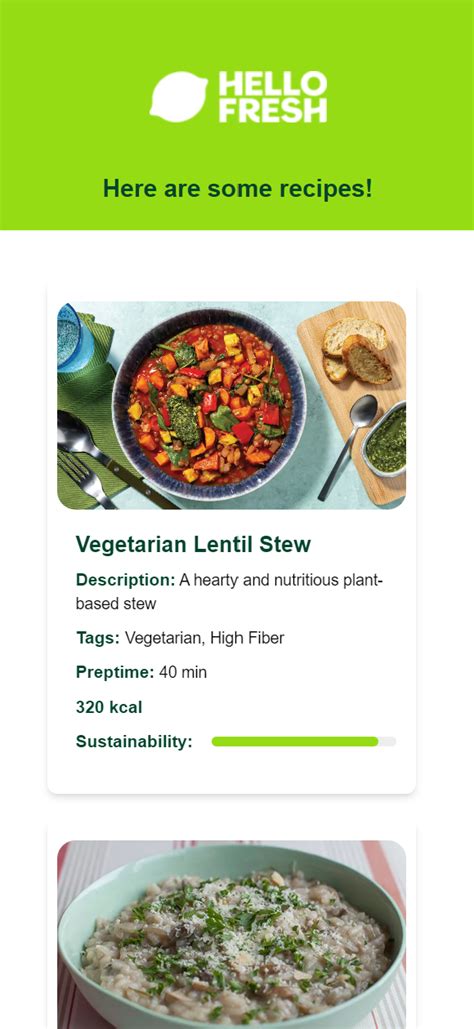 Hellofresh Assistant Devpost