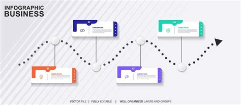 Vector Abstract Element Timeline Infographics Vector Art At