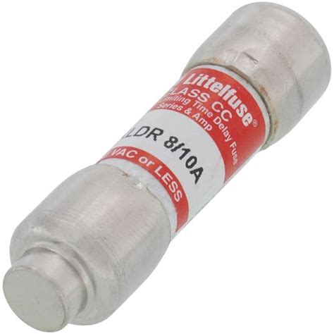 Kldr 800txp Littelfuse Kldr 800txp 0 8 Amp Slo Blo Time Delay Class Cc Fuse 600v