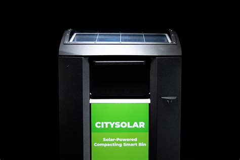 Citysolar Smart Bin The Future Of Waste Management