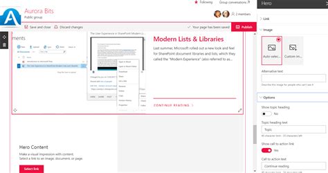 Modern Sharepoint Web Parts Part 1 Aurora Bits Innovative
