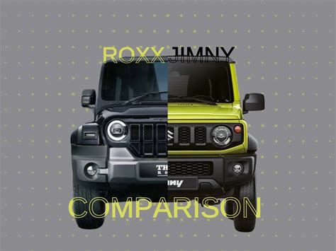Mahindra Thar Roxx Vs Maruti Suzuki Jimny The Duel