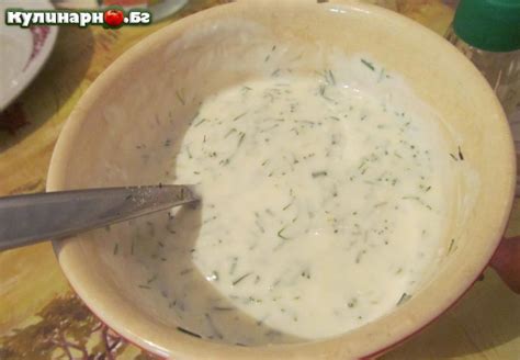 Рецепта за млечен сос за месо и панирани зеленчуци кулинарнобг