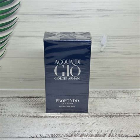 Jual Giorgio Armani Acqua Di Gio Profondo Edp 125ml Di Seller