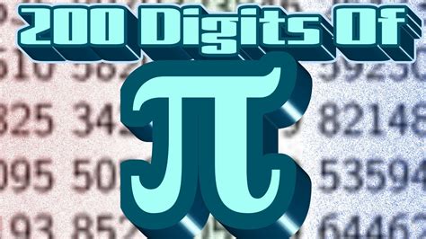 100 And 200 Digits Of π Original By Asapscience No Music
