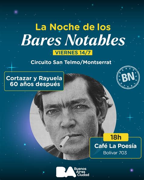 La Noche De Los Bares Notables 2º Edición · Los Notables