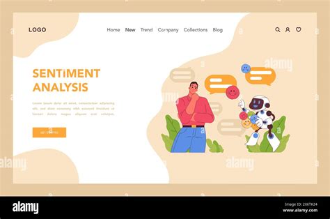 Sentiment Analysis Concept Ai Deciphers Emotional Undertones