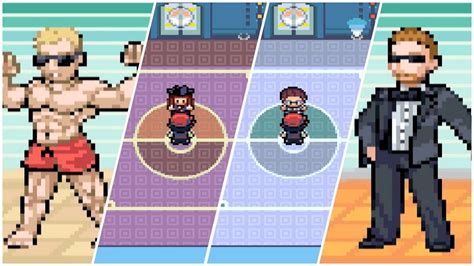Pokemon Black Pearl Emerald Elite Four And Champion Youtube