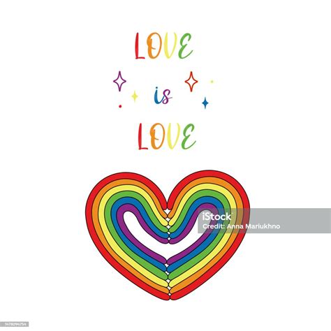 프라이드의 달을 위한 엽서 Lgbtq 커뮤니티 상징입니다 나무 심장 0명에 대한 스톡 벡터 아트 및 기타 이미지 0명