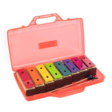 Percussion Plus Colourful Chime Bars - Set of 8 & Case | Shop Now