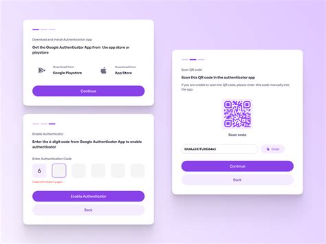 Set Up Two Factor Authentication By Chiedozie Okafor On Dribbble