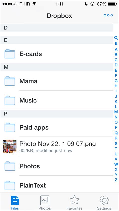 Dropbox IOS Update AirDrop Video Uploads Full Screen IPad Viewer And More