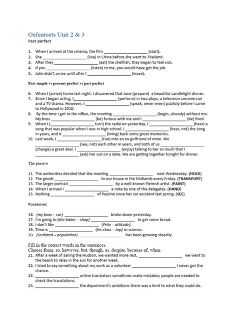 Exercise Test Pdf