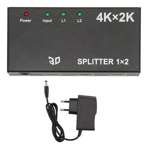 Divisor De Interfaz Multimedia Hd 1 Entrada 2 Salidas 4k Meses