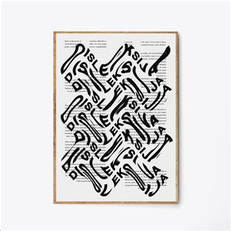 Dyslexia Posters Behance