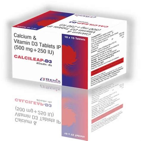 Calcium Vitamin D3 Tablets At Rs 95stripe Calcium And Vitamin D3