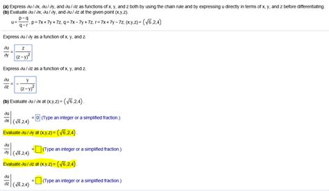 Solved Express Partial Differential U Partial Differential Chegg