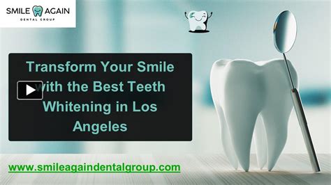 Ppt Transform Your Smile With The Best Teeth Whitening In Los Angeles