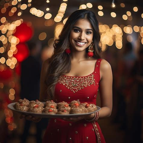 Premium Ai Image Illustration Of Full Body Beautiful Indian Girl