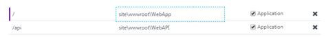 C Azure Web App Multiple Apps Hosting Access Web Api But It