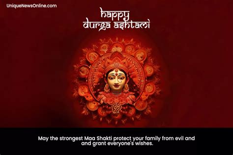 Happy Durga Ashtami 2023 Maha Ashtami Wishes Quotes Images Messages