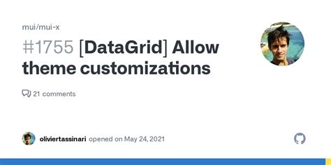 Datagrid Allow Theme Customizations · Issue 1755 · Muimui X · Github