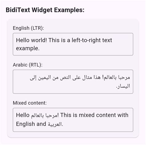 Flutterbiditext Flutter Package