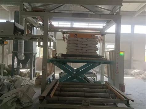 Carton Bag Packaging Line Automatic Low Level Palletizing Gantry
