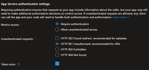 azure function app authn and authz