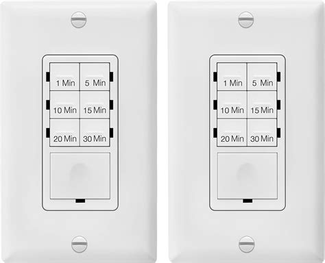 Brandclub ENERLITES Countdown Timer Switch For Bathroom Fans And Household Lights 1 5 10 15