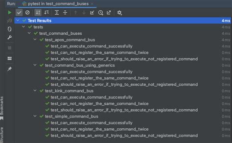 how to implement commandbus in python