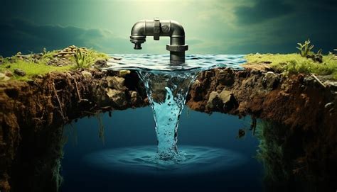 Water Use Reduction Premium Ai Generated Image