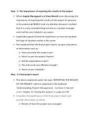 Week 13 Reflection Manan Muliyana 8802389 1 Docx Step 1 The