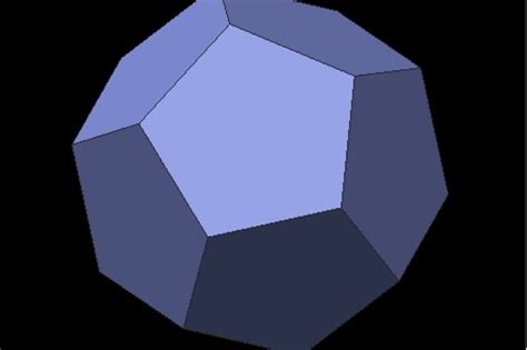 Dodecahedron Ptc Creo Elements Step Iges 3d Cad Model Grabcad