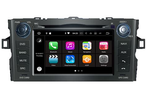 Toyota Auris 2007 2012 Autoradio GPS Aftermarket Android Head Unit