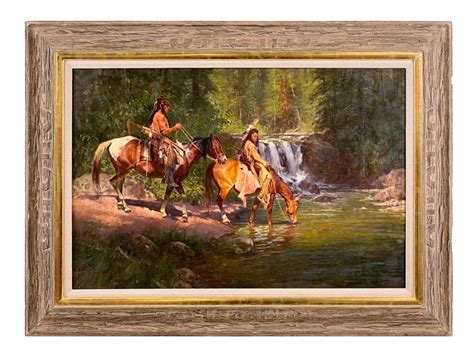 Lot Jim Norton A Cool Sip Oil On Canvas