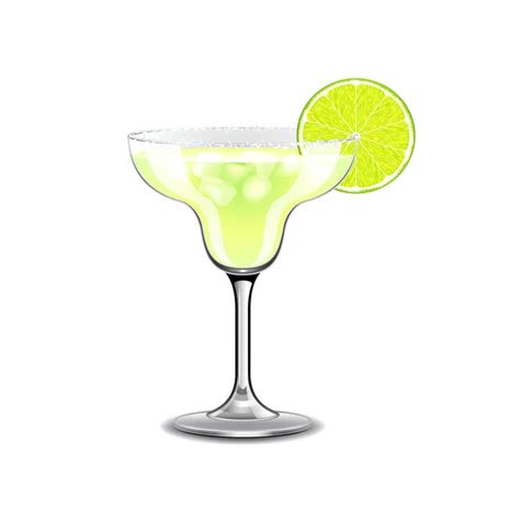 Margarita Cocktail In The Glass Stock Vector Image By ©mollicart 138354788