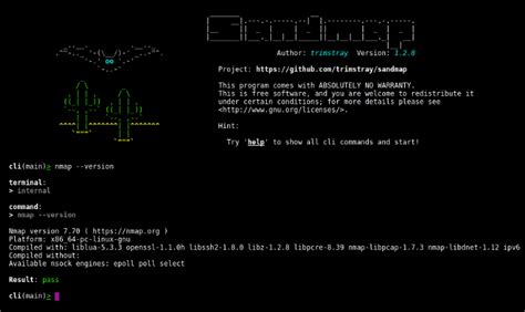 sandmap a tool supporting network and system reconnaissance using nmap