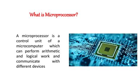 classification of microprocessor pptx computing technology