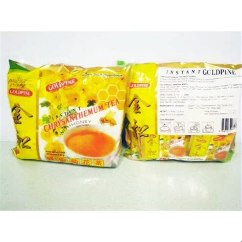 Goldpine Ci Hwa Cing Instant Chrysanthemum And Honey Flower Tea Shopee Philippines