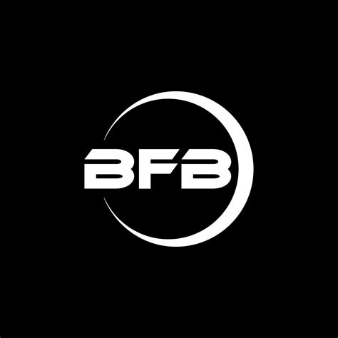 Bfb Letter Logo Design In Illustration Vector Logo Calligraphy