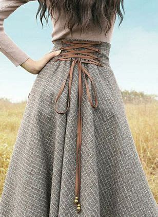 Широкая хлопковая юбка в стиле этно в красном, купить за 78 | Skirt ...