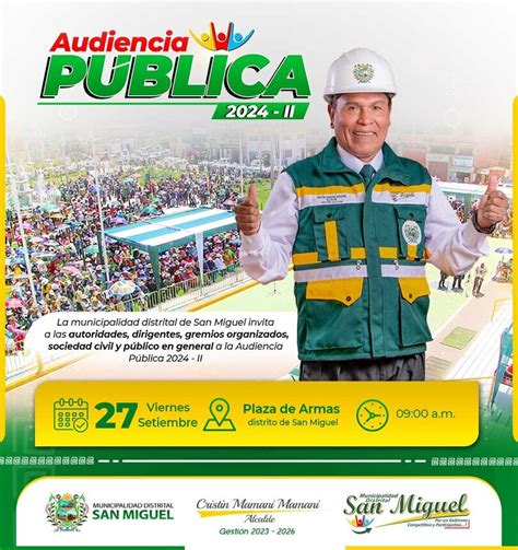 Segunda Audiencia Pública De Rendición De Cuentas 2024 Campañas