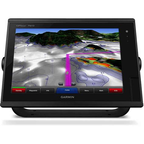 Garmin Gpsmap 7612 Multi Function Display With Worldwide Base Map