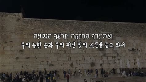 이스라엘 유학생🇮🇱 I 통곡의 벽 I 히브리어 성경 읽기 I 솔로몬의 기도 I 왕상 841~43 Youtube