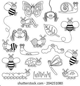 Bug Line Art Images Stock Photos Vectors Shutterstock