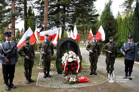 Terytorialsi z Warmii i Mazur pamiętali o ofiarach zbrodni katyńskiej